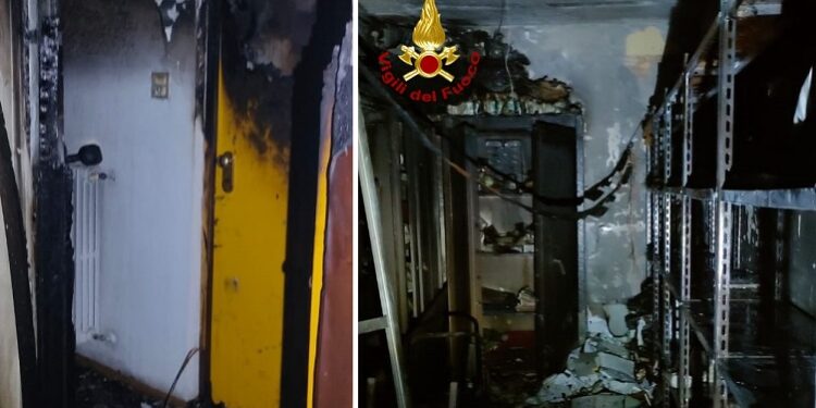 Entrano a scuola di notte e incendiano le stanze: danni all'Alpi-Montale