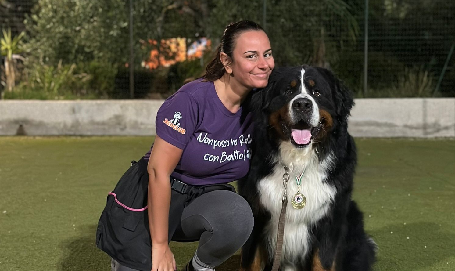 Balto, cane campione: vince a Bari nella Rally Obedience