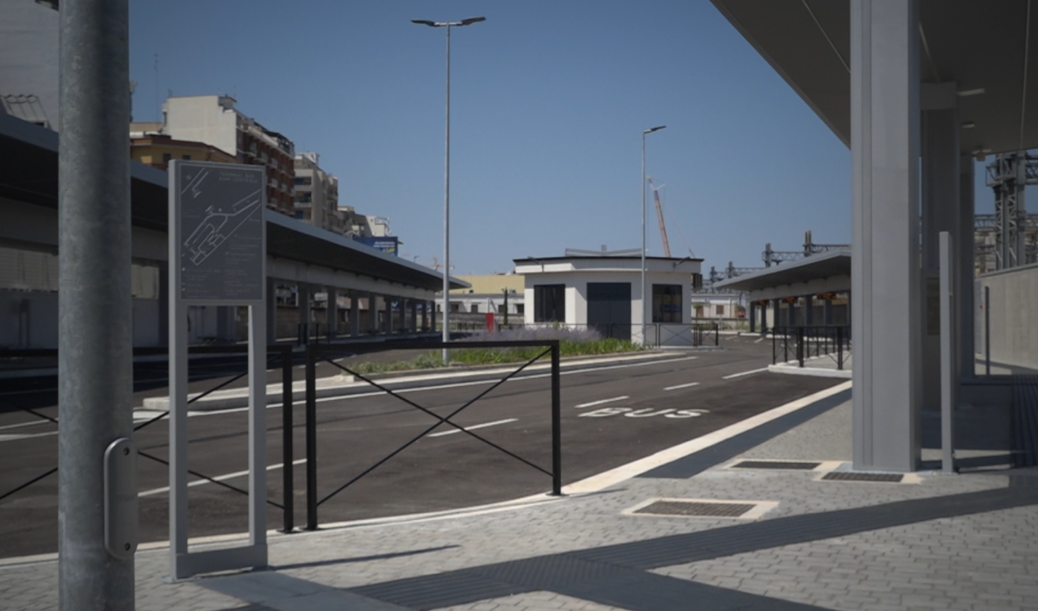 Bari, il nuovo terminal bus di via Capruzzi in funzione a settembre